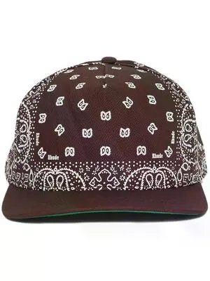 Rhude Bandana Print Cap