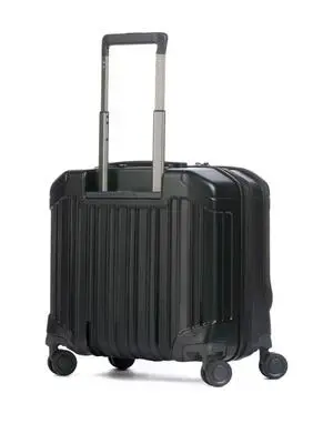 PIQUADRO Pilot Briefcase On Wheels - Black