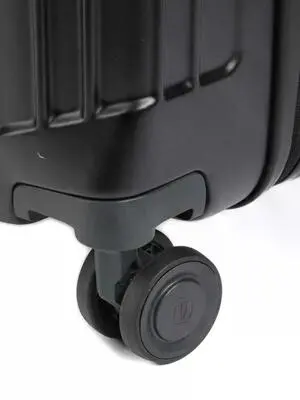 PIQUADRO Pilot Briefcase On Wheels - Black