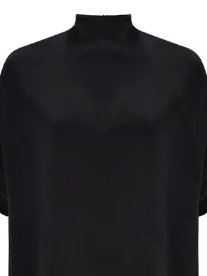Lapointe High-neck Cape Top