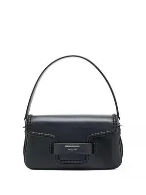 Emporio Armani Flap Shoulder Bag - Black