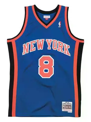 Mitchell & Ness Latrell Sprewell Knicks Swingman Vest - Blue