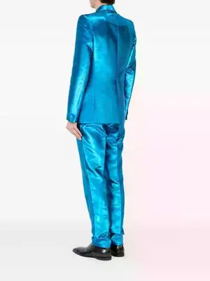 MAISON MARGIELA Metallic Shawl-lapel Blazer