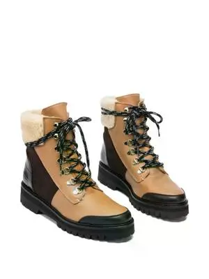 FLATTERED 40mm Selma Lace-up Combat Boots