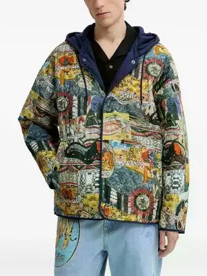 Desigual Quilted Reversible Jacket