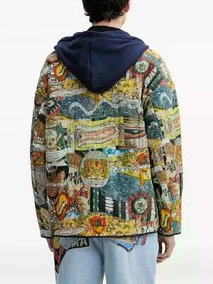 Desigual Quilted Reversible Jacket