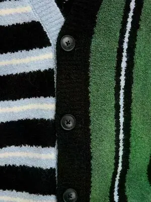Desigual Striped Patchwork Cardigan