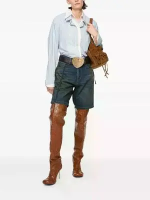 Acne Studios Cotton Denim Shorts