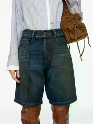 Acne Studios Cotton Denim Shorts