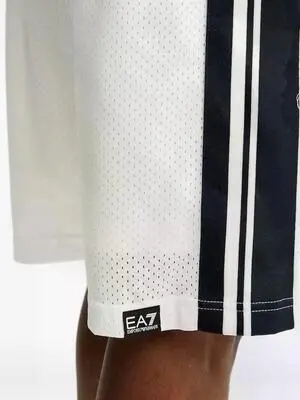 Emporio Armani Side-stripe Shorts