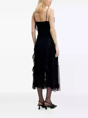 Miss Sixty Ruffled Midi Dress