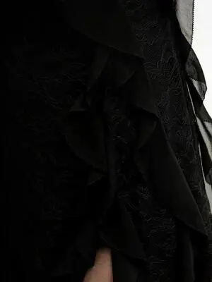 Miss Sixty Ruffled Midi Dress