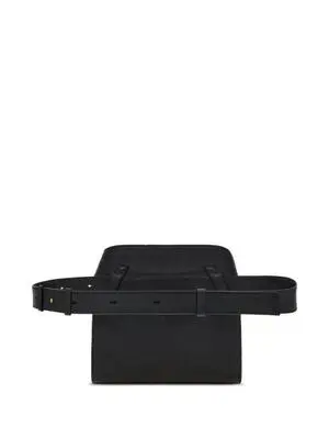 FERRAGAMO Small Hug Buckle Belt Bag - Black