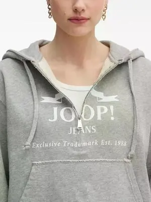 JOOP! Logo-print Zip-up Hoodie