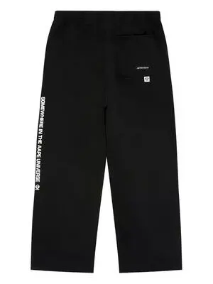 AAPE BY *A BATHING APE Side-detail Logo Track Pants