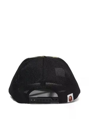 A BATHING APE Camouflage-print Trucker Hat