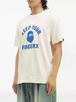 FINGERCROXX Slogan-print T-shirt