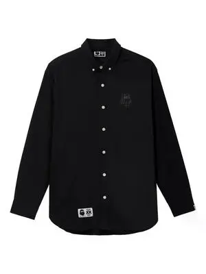 FINGERCROXX Logo-patch Cotton Shirt