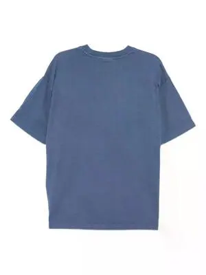 CHOCOOLATE Logo-embroidered T-shirt - Blue