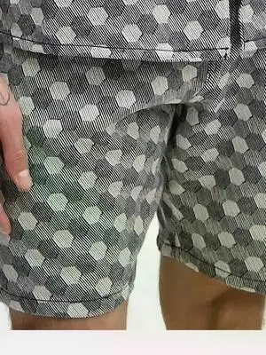 BALR. Hexagon-pattern Shorts