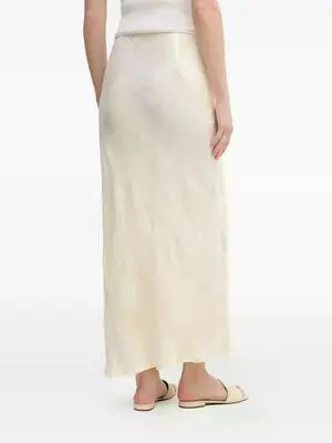 HOSS INTROPIA Embossed Satin Maxi Skirt