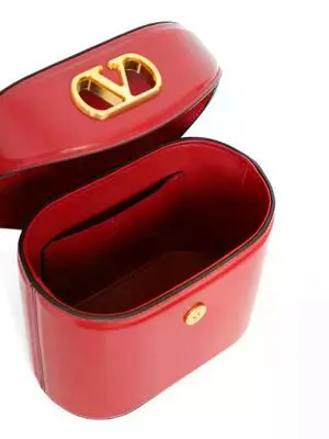 Valentino Garavani Vain Vanity Bag In Shiny Calfskin