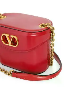 Valentino Garavani Vain Vanity Bag In Shiny Calfskin
