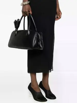 Wardrobe.NYC Ribbed Midi Skirt - Black