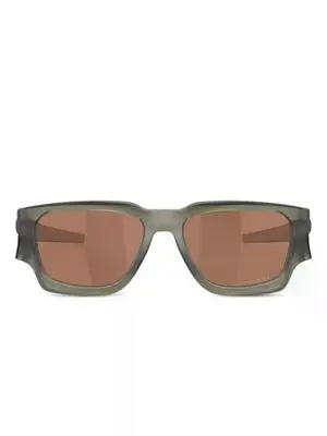 Oakley Instagator Rectangle-frame Sunglasses - Green