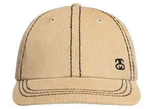 StÜssy Sslink Stitched Strapback - Cream