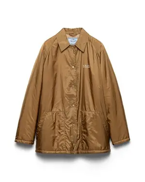 Prada Lightweight Re-nylon Blouson Jacket - Brown