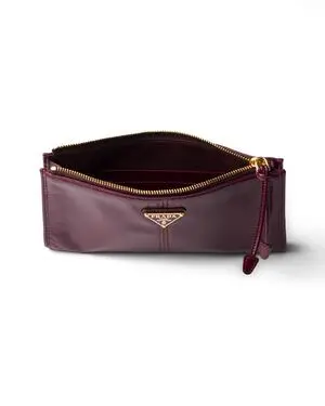 Prada Leather Pouch - Red