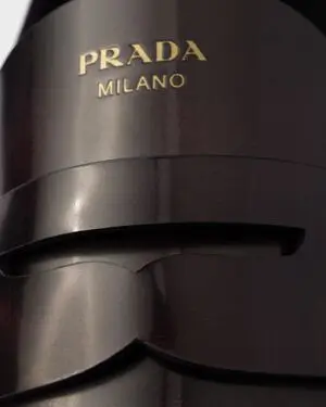 Prada Brushed Leather Loafers