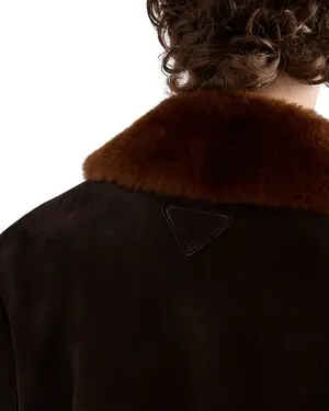 Prada Caban Jacket - Brown