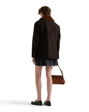 Prada Caban Jacket - Brown