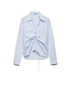Prada Fil-à-fil Shirt - Light Blue