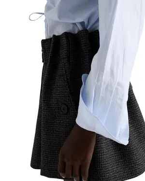 Prada Fil-à-fil Shirt - Light Blue