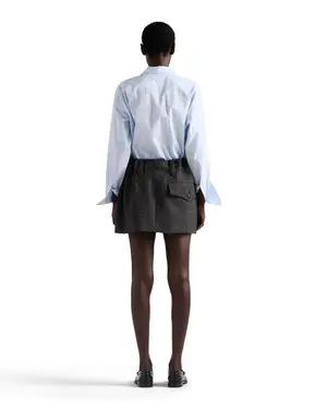 Prada Fil-à-fil Shirt - Light Blue
