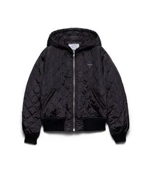 Prada Lightweight Quilted Re-nylon Jacket - Blue