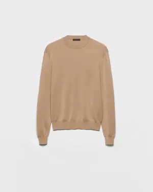 Prada Cashmere Crew-neck Sweater