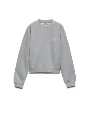 Prada Crewneck Sweatshirts Hoodies For Women