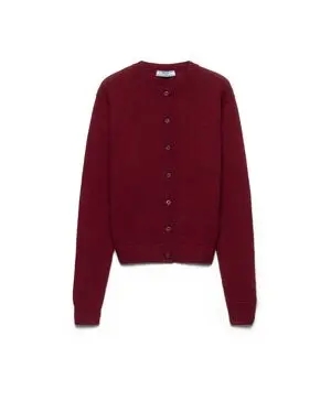 Prada Cashmere Cardigan - Red