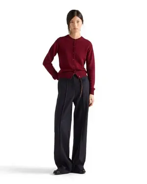 Prada Cashmere Cardigan - Red