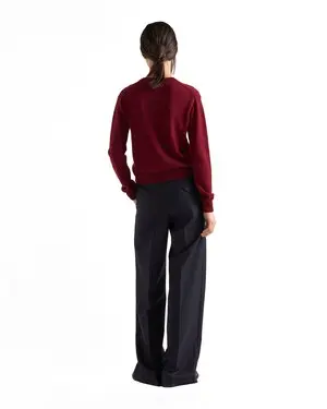 Prada Cashmere Cardigan - Red