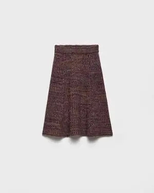 Prada Wool And Cashmere Knit Skirt