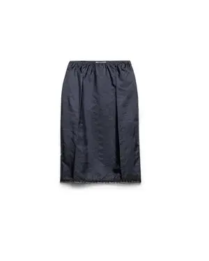 Prada Re-nylon Pencil Skirt - Blue