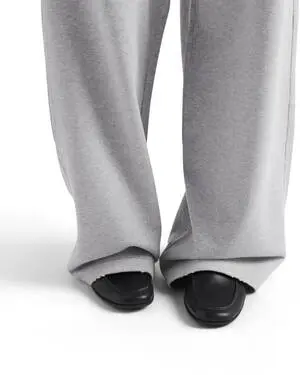 Prada Cotton Fleece Joggers - Grey