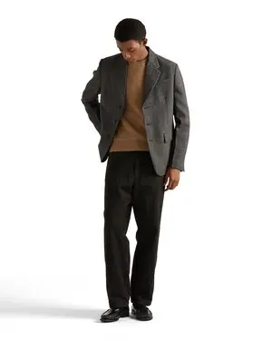 Prada Cotton Wide-leg Pants - Black