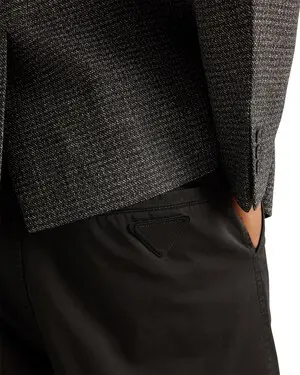 Prada Cotton Wide-leg Pants - Black