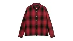 StÜssy Loose Weave Plaid Shirt